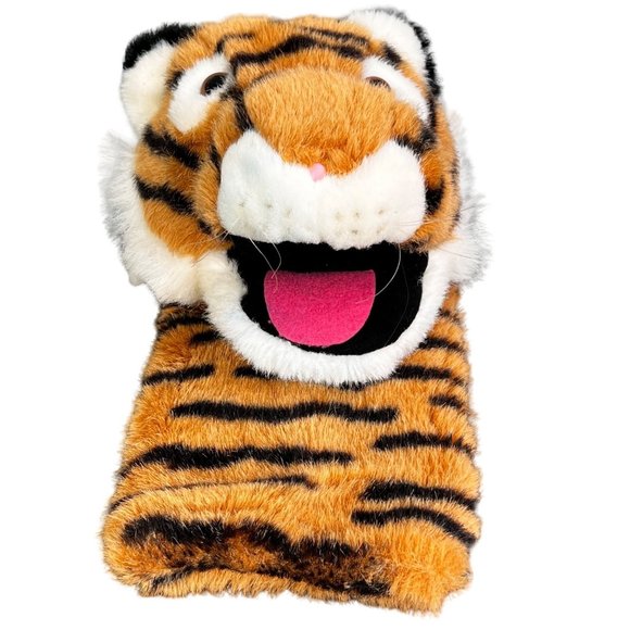 A&A Plush | Toys | Plush Tiger Hand Puppet Vintage Full Size Stuffed Aa ...